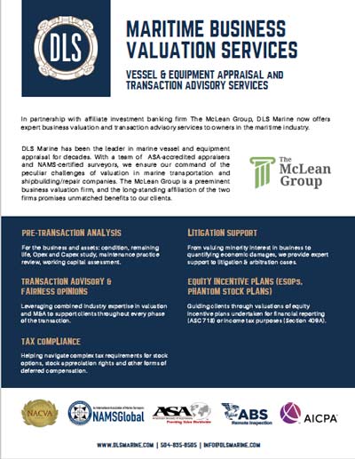 Marine Business Valuations – DLS Marine